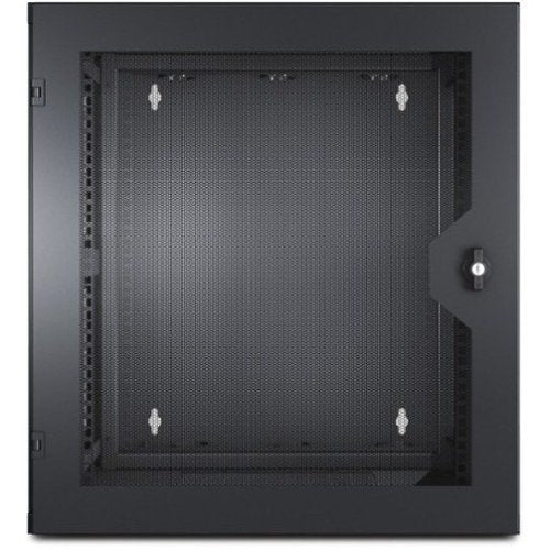 APC AR100HD NetShelter 13U Wall Mount Rack Cabinet Vented Door Double ...