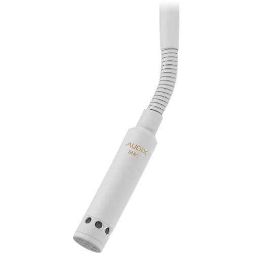 Audix M40W12S Hanging Integrated Cardioid Ceiling Microphone with 12 ...