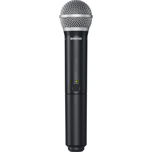 Shure BLX2/PG58 Handheld Wireless Microphone Transmitter with PG58 Cap ...