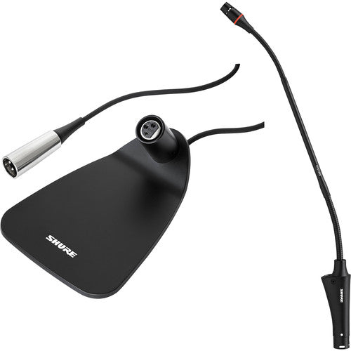Shure CVG12-B/C Centraverse 12" Gooseneck Microphone and Desktop Base – Silarius