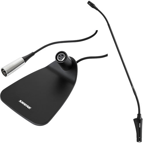 Shure CVG18-B/C Centraverse 18" Gooseneck Microphone and Desktop Base ...