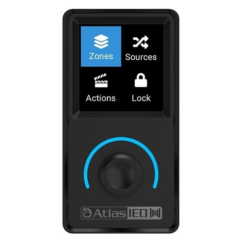 AtlasIED C-ZSV-US-B Zone Source and Volume Wall Controller, Black ...