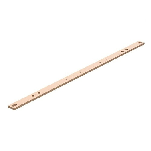 Panduit RGRB19B StructuredGround Grounding Busbar Kit, Copper, Stud Ho ...
