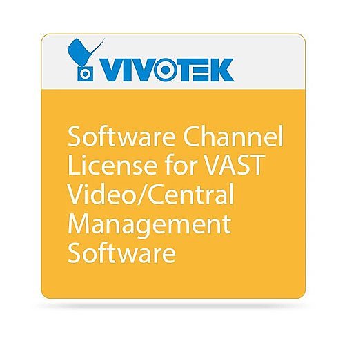 VIVOTEK 715001300 1-Channel License for VAST Video Management Software ...