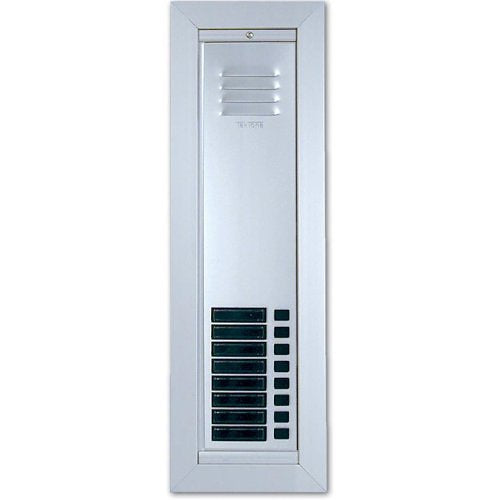 TekTone AM492/06 6-Button Vandal Resistant Apartment Entrance Panel wi ...