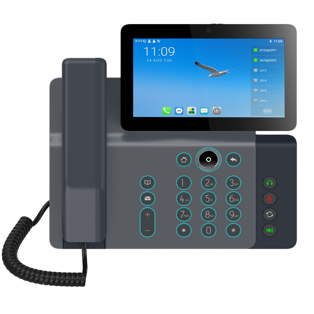 Fanvil V67 20 Line SIP Android Smart Video IP Phone w/ WiFi & Bluetoot ...