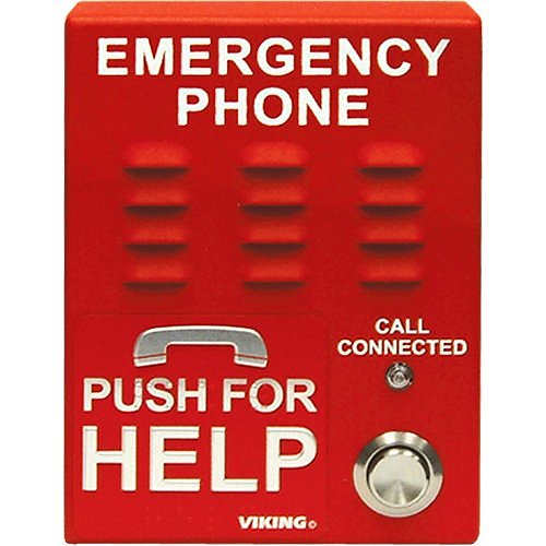 Viking E-1600A-EWP Emergency Phone with Built-In Dialer, Voice Announc ...