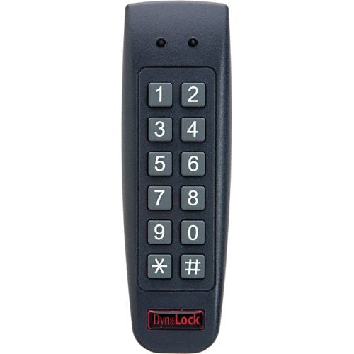 Dynalock 7450 7400 Series Stand Along Digital Keypad, Mullion, 2x6 Mat ...
