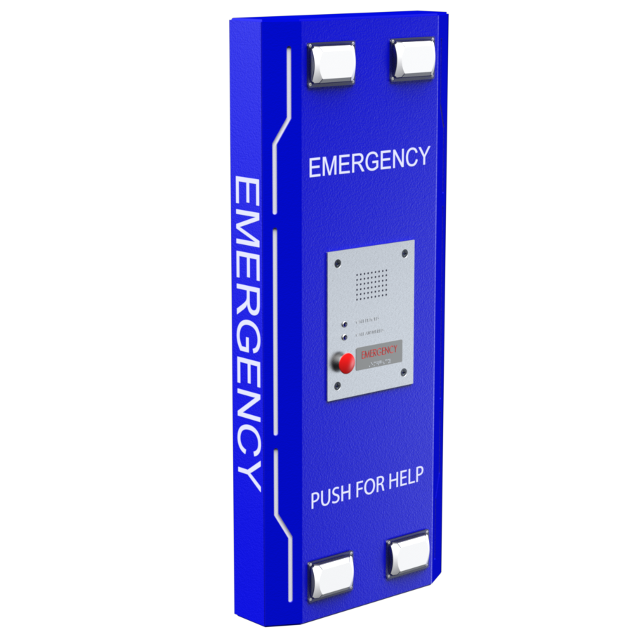 PEDESTAL PRO PRO Emergency Wall Station - Comelit Emergency 156STA-COM ...