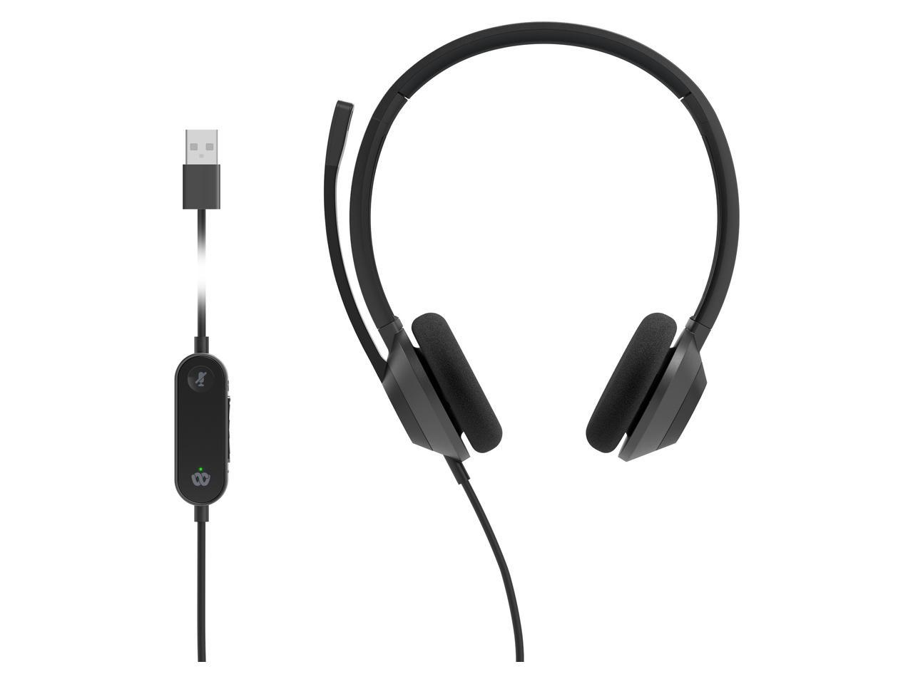 Cisco HS-W-322-C-USB 322 Wired Dual On-Ear Headset – Silarius