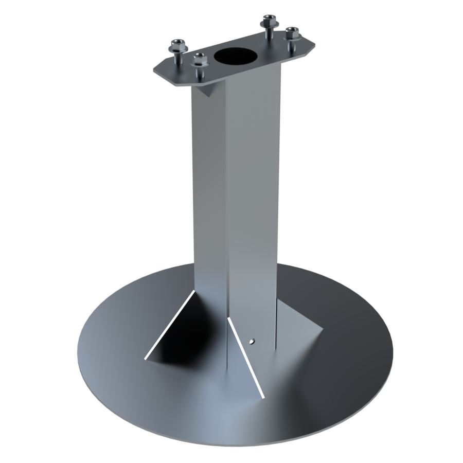 PEDESTAL PRO Ground Anchor for PRO Emergency Tower 66TOW-EMER-01-304 ...