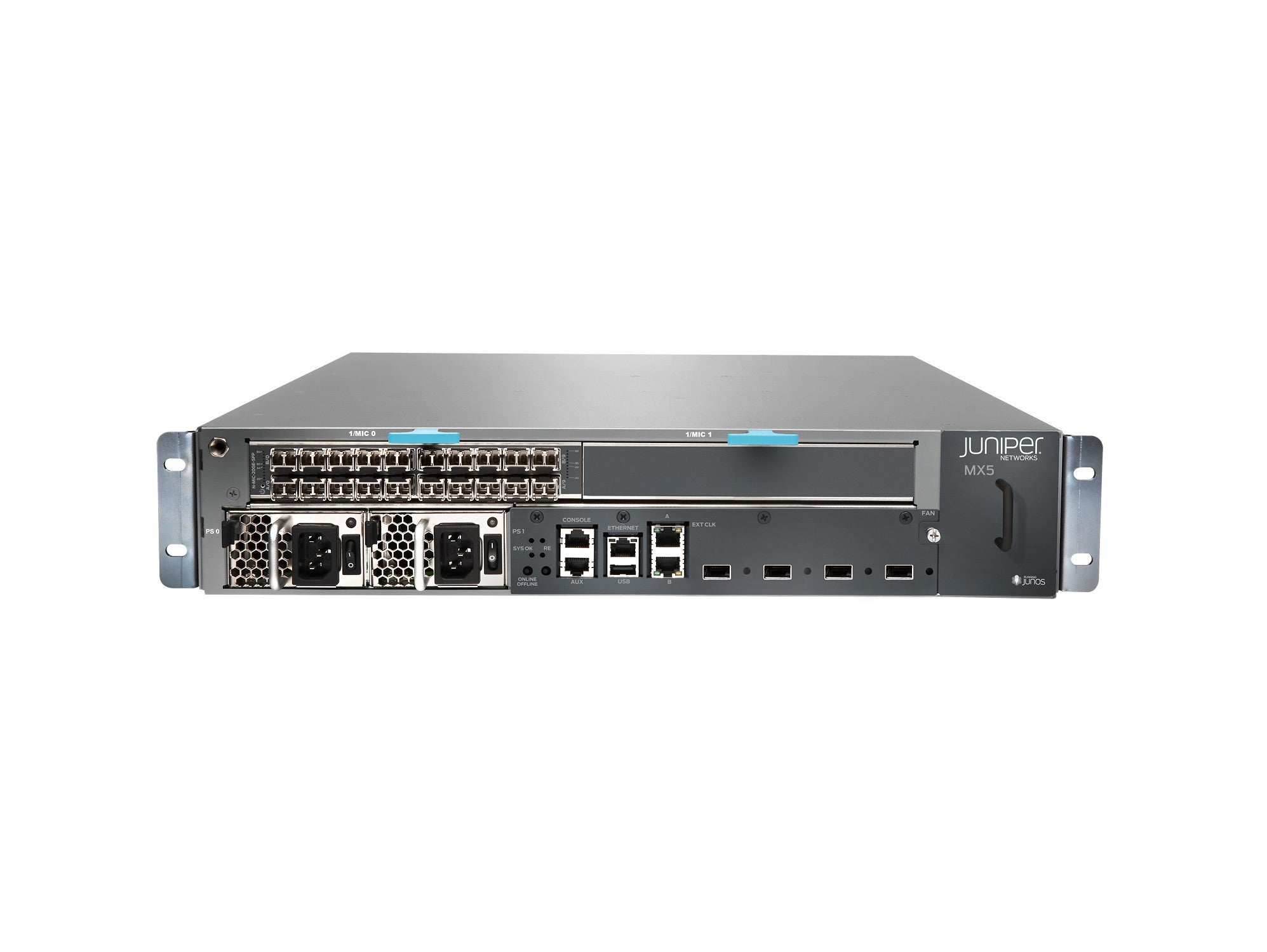 Juniper Networks MX5-T-AC Chassis with Timing Support Incl Dual Power ...