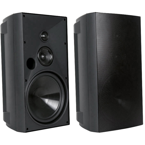 Proficient Audio AW830 8" 3-Way Indoor/Outdoor Speaker - Pair (Black ...