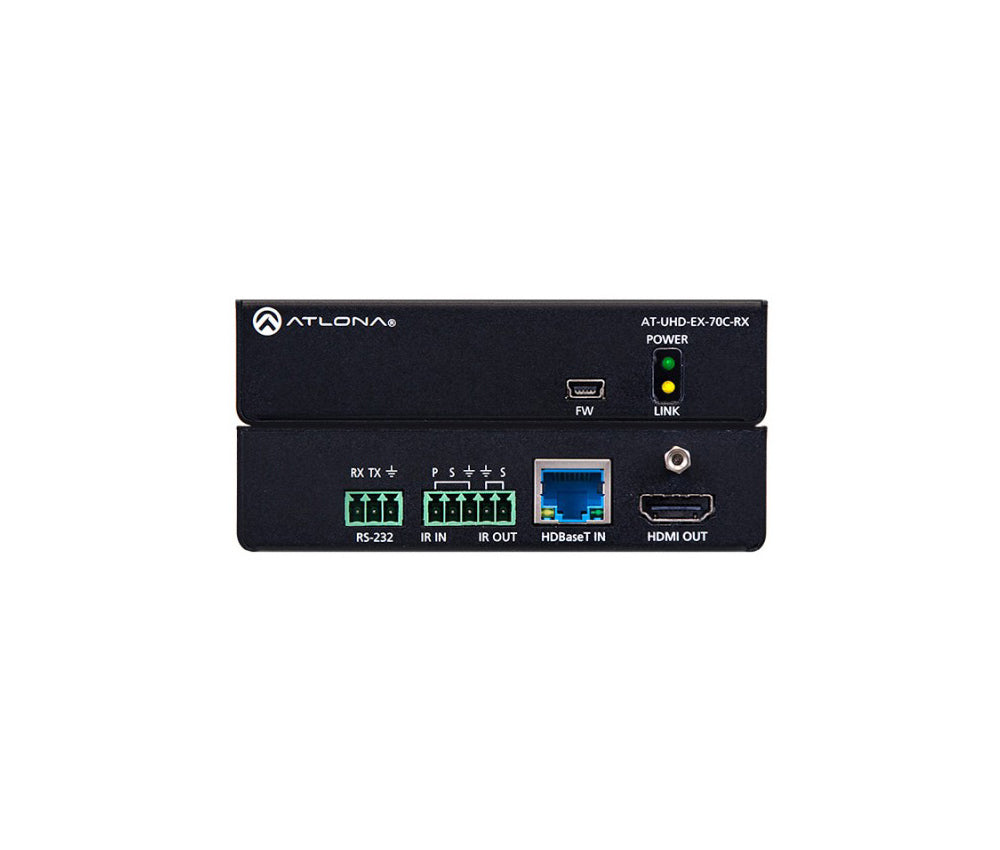 Atlona® AT-UHD-EX-70C-RX 4K Ultra HD HDBaseT Receiver - 230 ft – Silarius