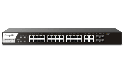 DrayTek Switch-P1282-IPT (comes with 1 year cloud access) – Silarius