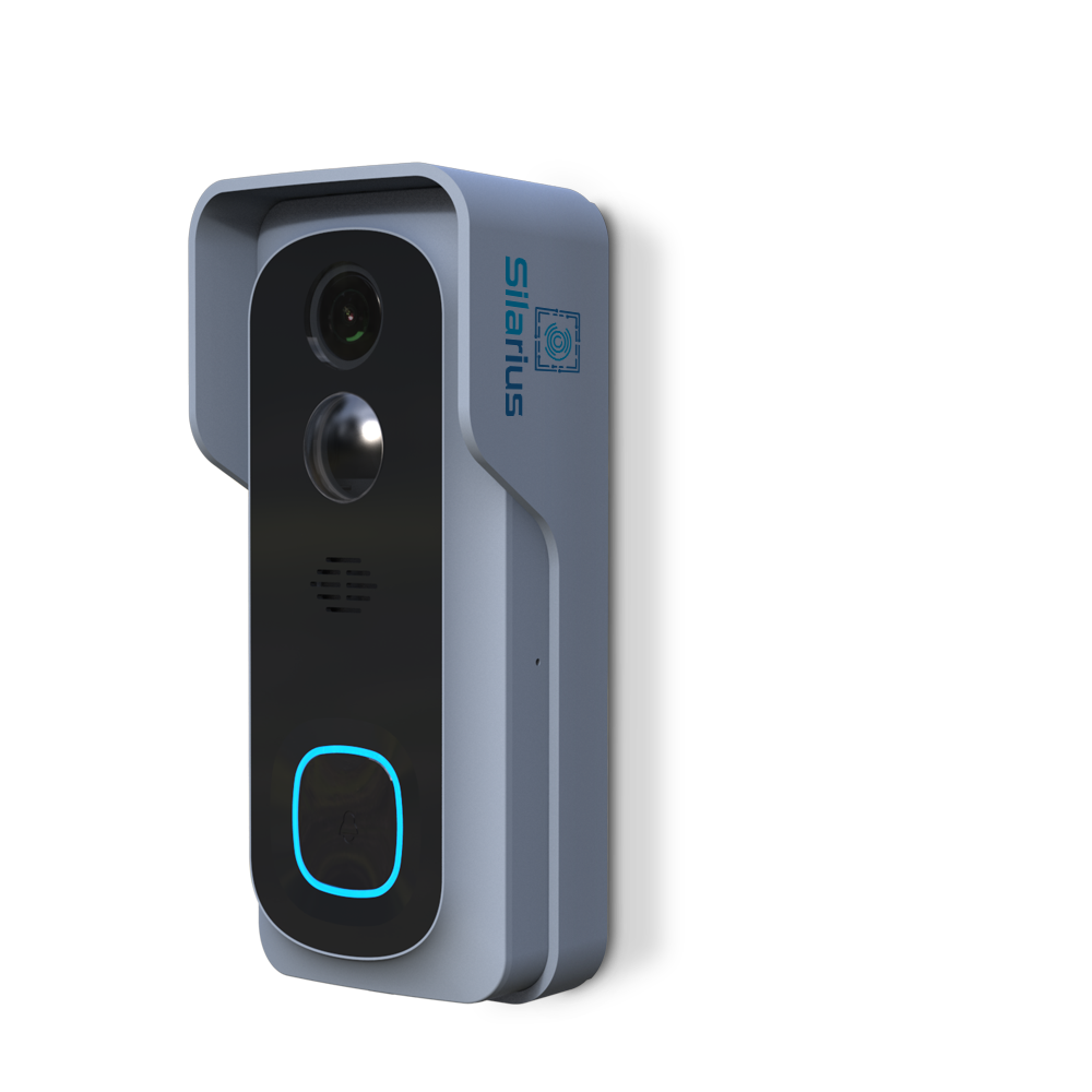 Silarius SIL-DOORBELL2MPBSDB 2MP, WiFi Battery Powered Smart Doorbell