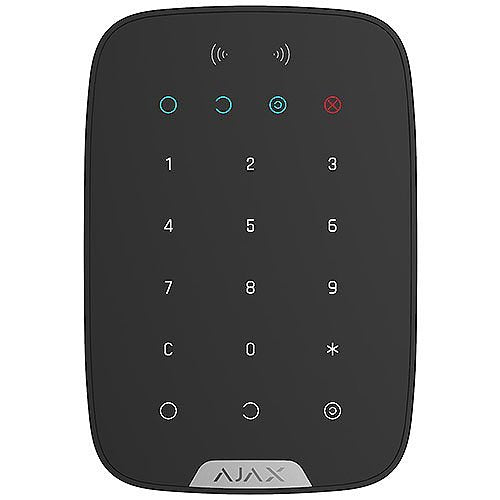 AJAX 42815.83.BL3 Wireless Touch Keypad Supporting Encrypted Contactle ...