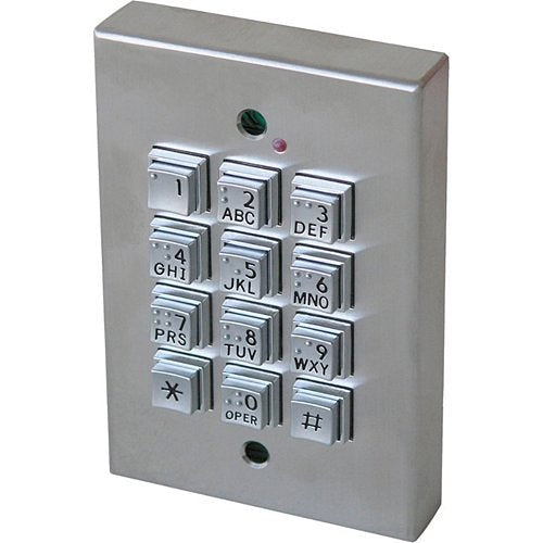 Keyscan WSSKP-1 Wiegand Keypad Access Device, 26-bit – Silarius