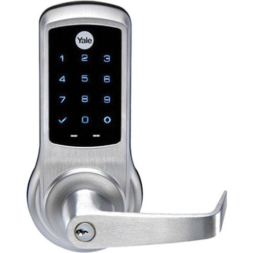 Yale NTB620-ZW2-AU-626-R-KR nexTouch Touchscreen Keypad Augusta Lever ...