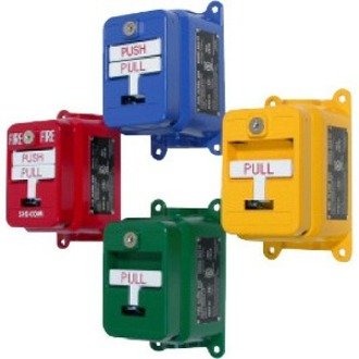 SigCom SGX-32SK2-BL SGX32 Series Explosion Proof Pull Station, Single ...