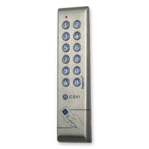 CDVI KCPROXWLC26 Keypad and Multi-Technology Wiegand Proximity Card Re ...